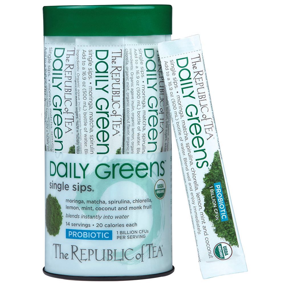 Organic Daily Greens™ Single Sips® | The Republic of Tea