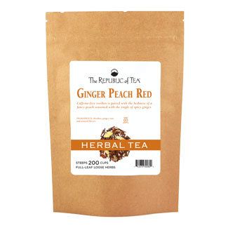 Ginger Peach Red Full-Leaf Tea | The Republic of Tea